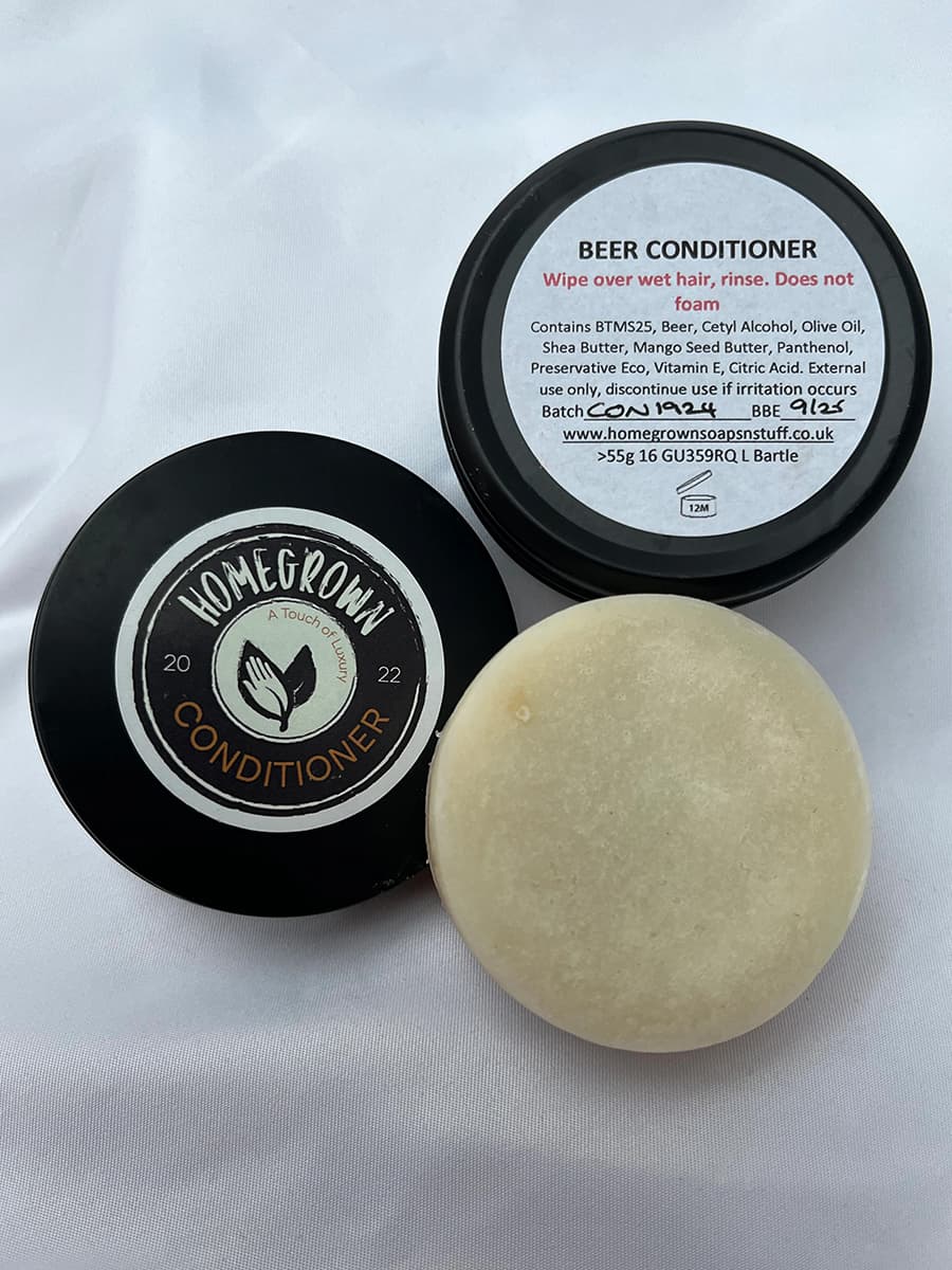 HAIR Conditioner Bar - Handmade, sustainable hair care infused with pr ...
